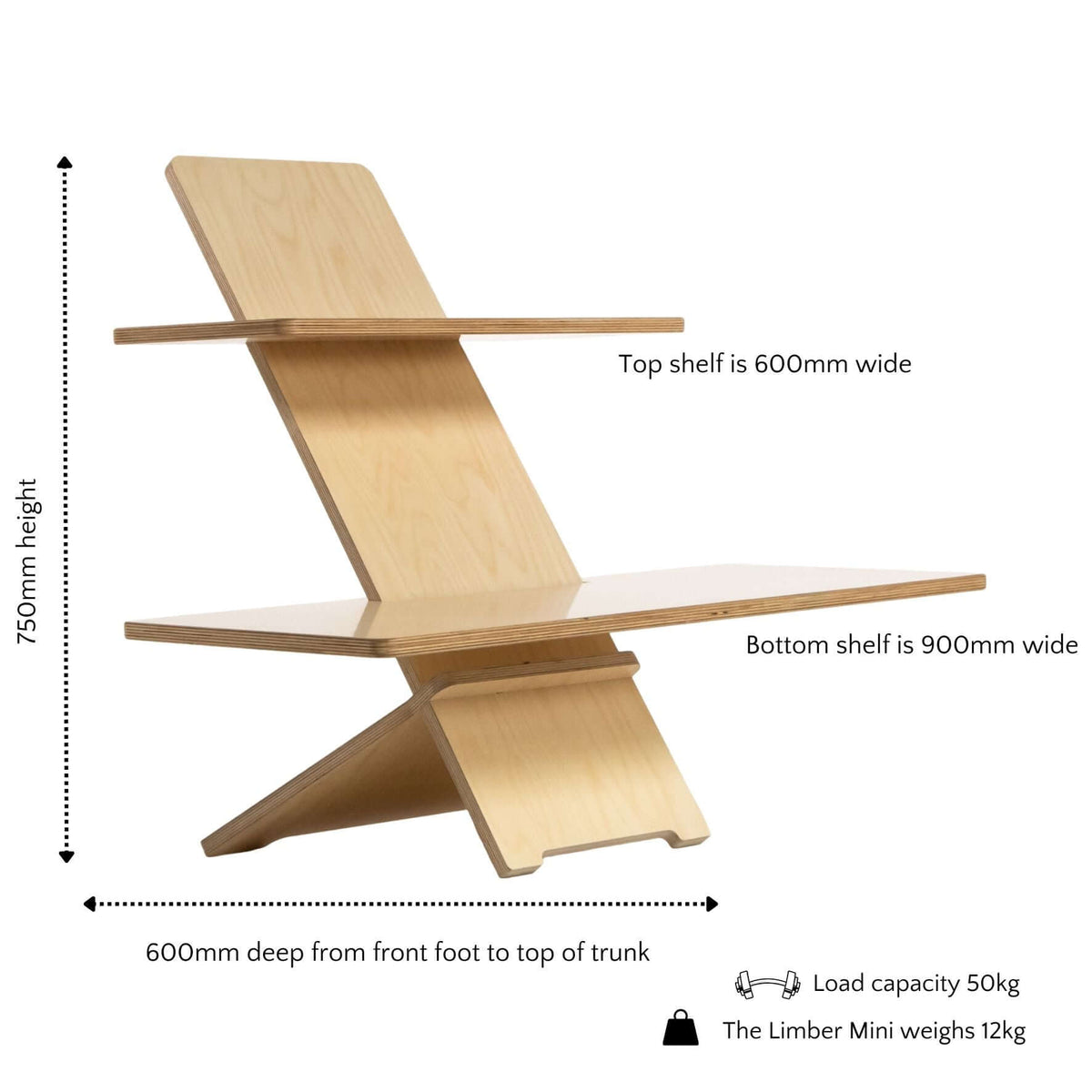 Mini Ergonomic Desk | Limber Mini Dynamic Desk | Limber